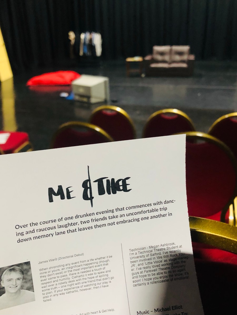 Review: Me & Thee at The Empty Space, Salford – honorary manc