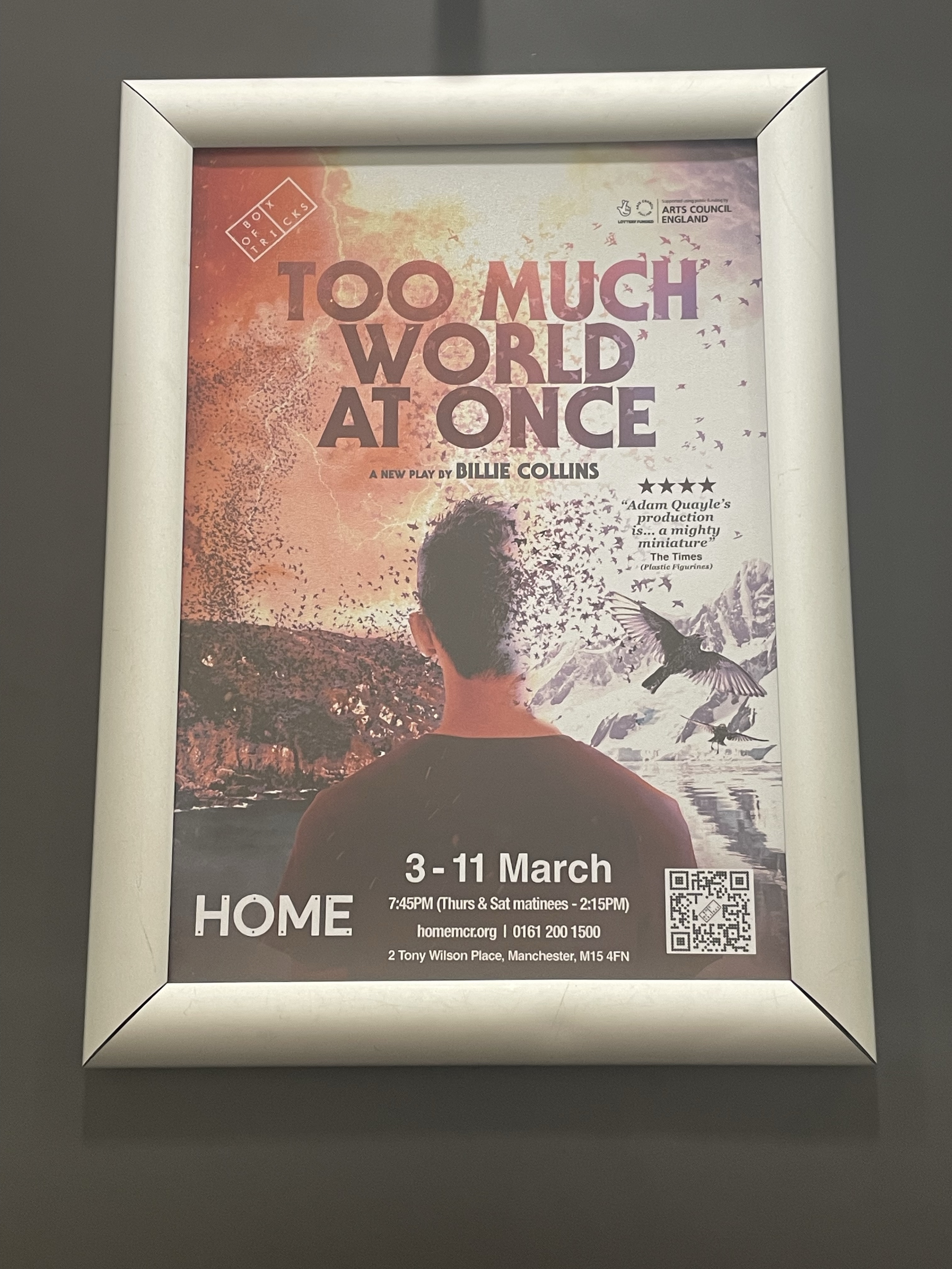 Too Much World At Once at HOME – honorary manc